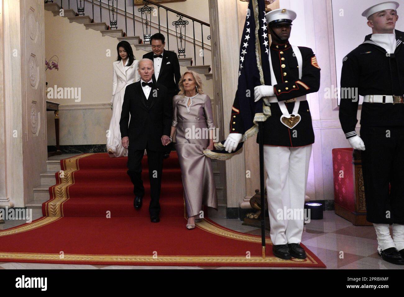 First lady kim keon hee hi-res stock photography and images - Alamy