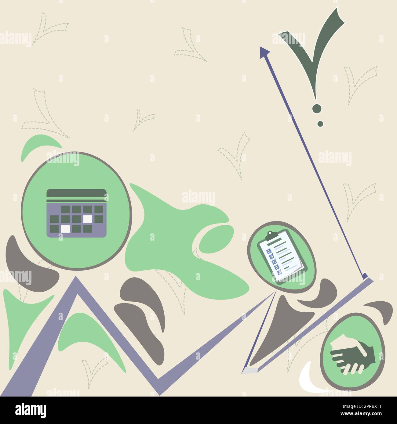Hands Drawing In Handshake Position Showing Deal Agreement And Greeting ...