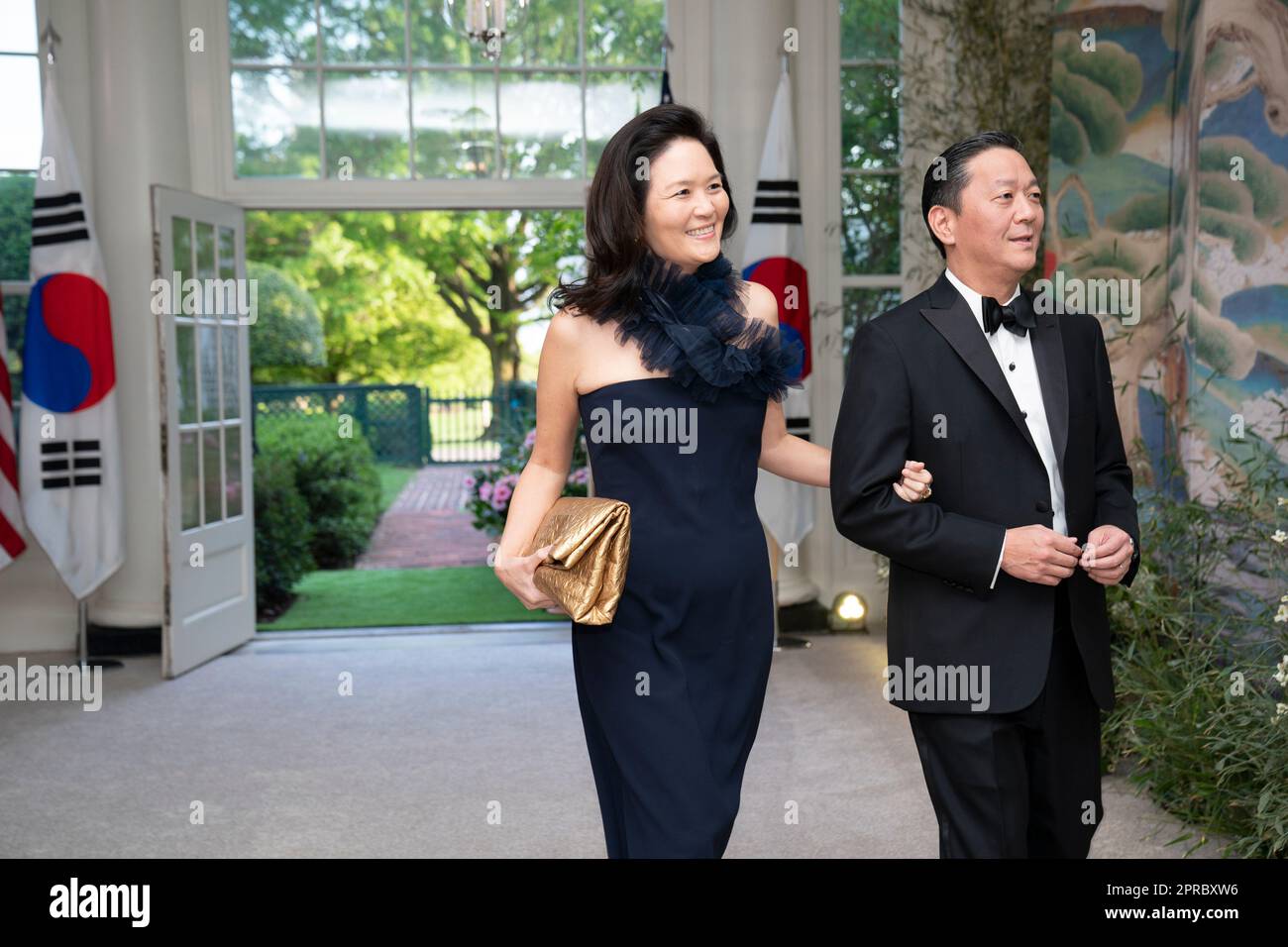 Washington, United States. 26th Apr, 2023. Joe Bae and Janice Bae ...