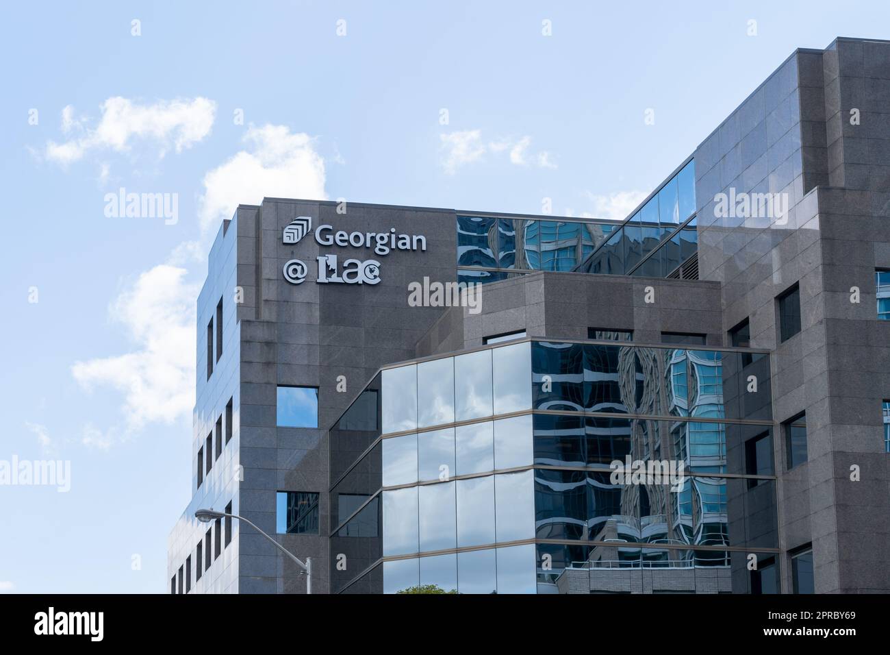 Toronto, ON, Canada-April 26, 2023: Georgian ILAC building in Toronto ...