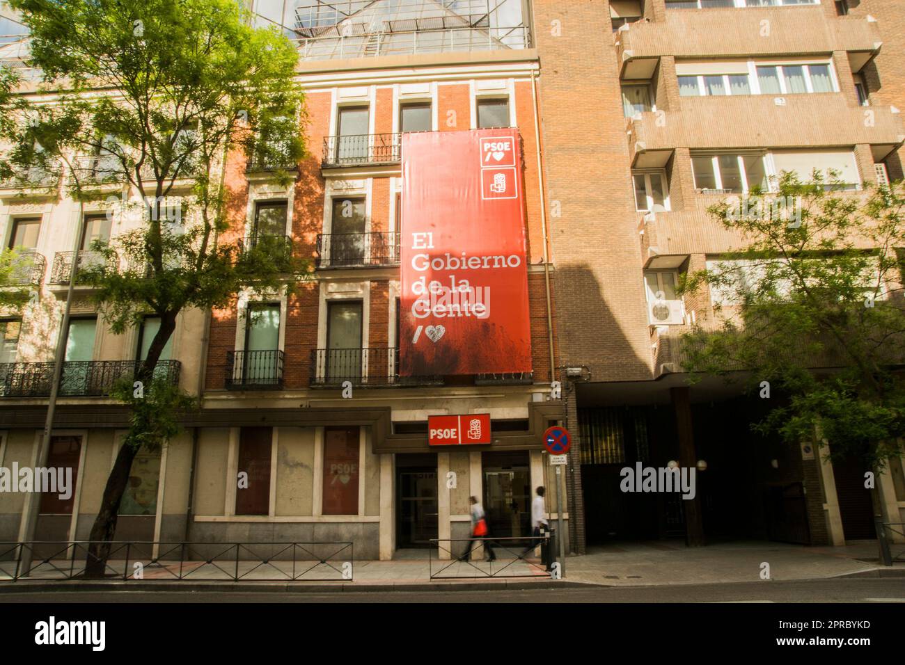 Madrid, Madrid, Spain. 25th Apr, 2023. The national headquarters of the ...