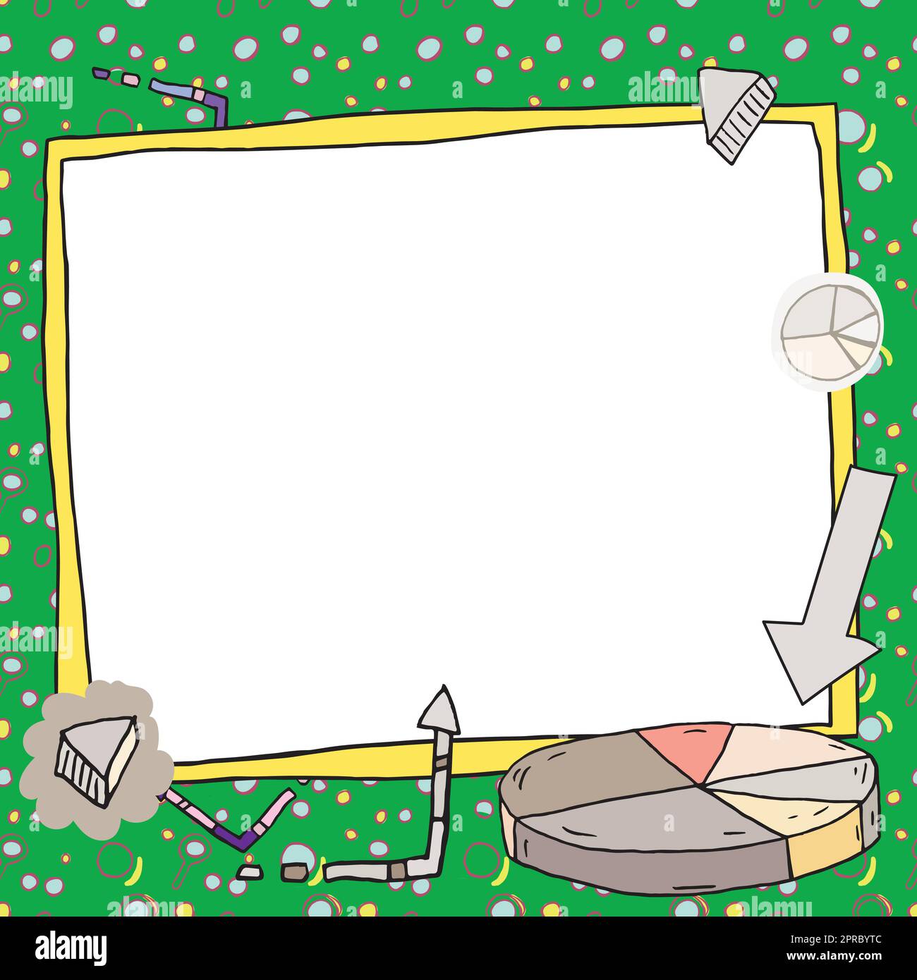 Important Message Presented On Presentation Board With Charts And ...