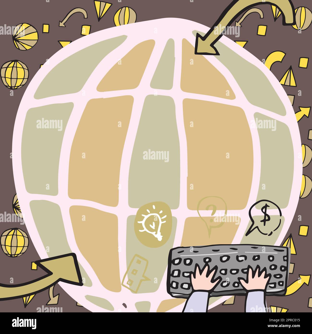 New bulb land Stock Vector Images - Alamy