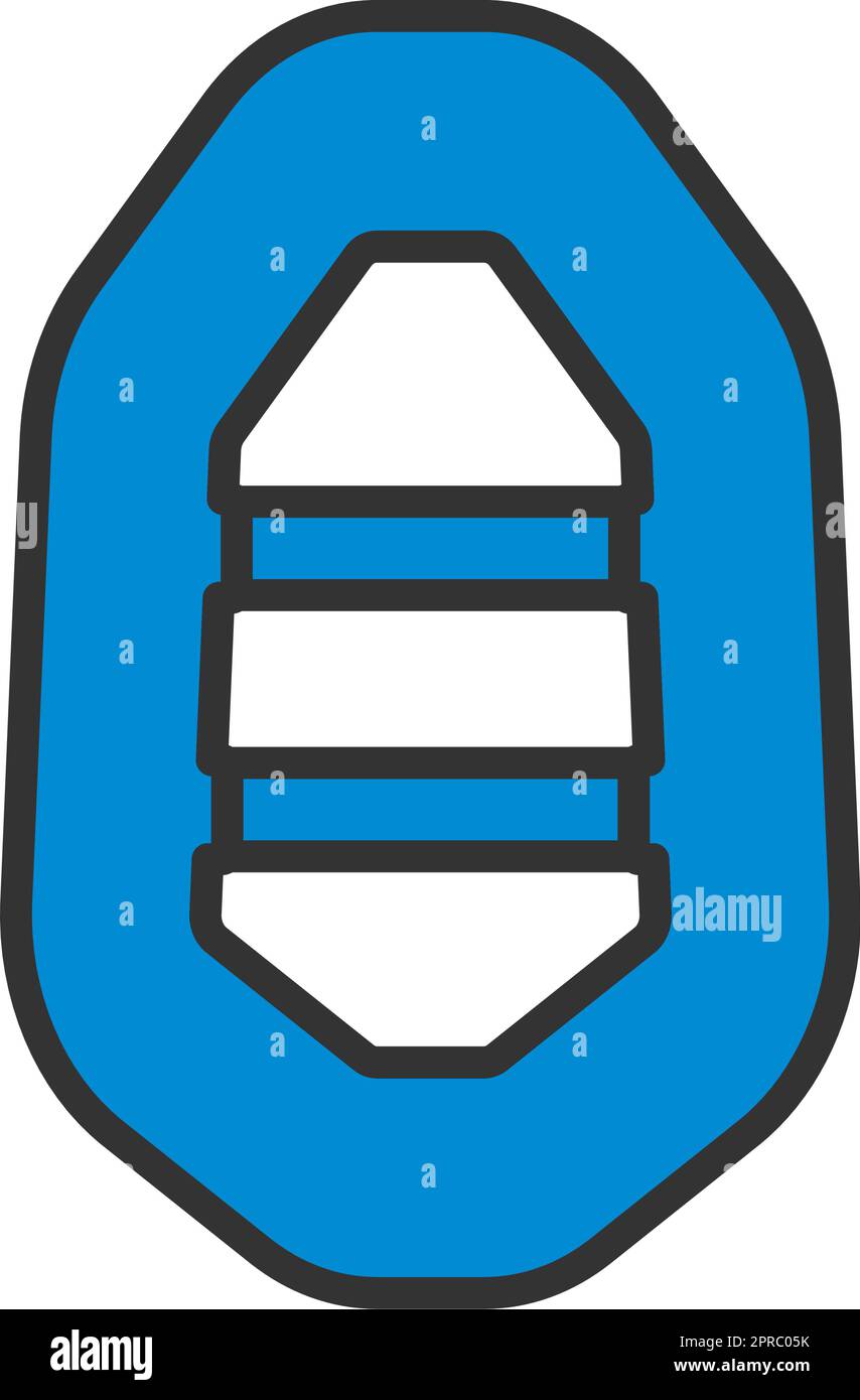 Lake boat icon outline Stock Vector Images - Alamy