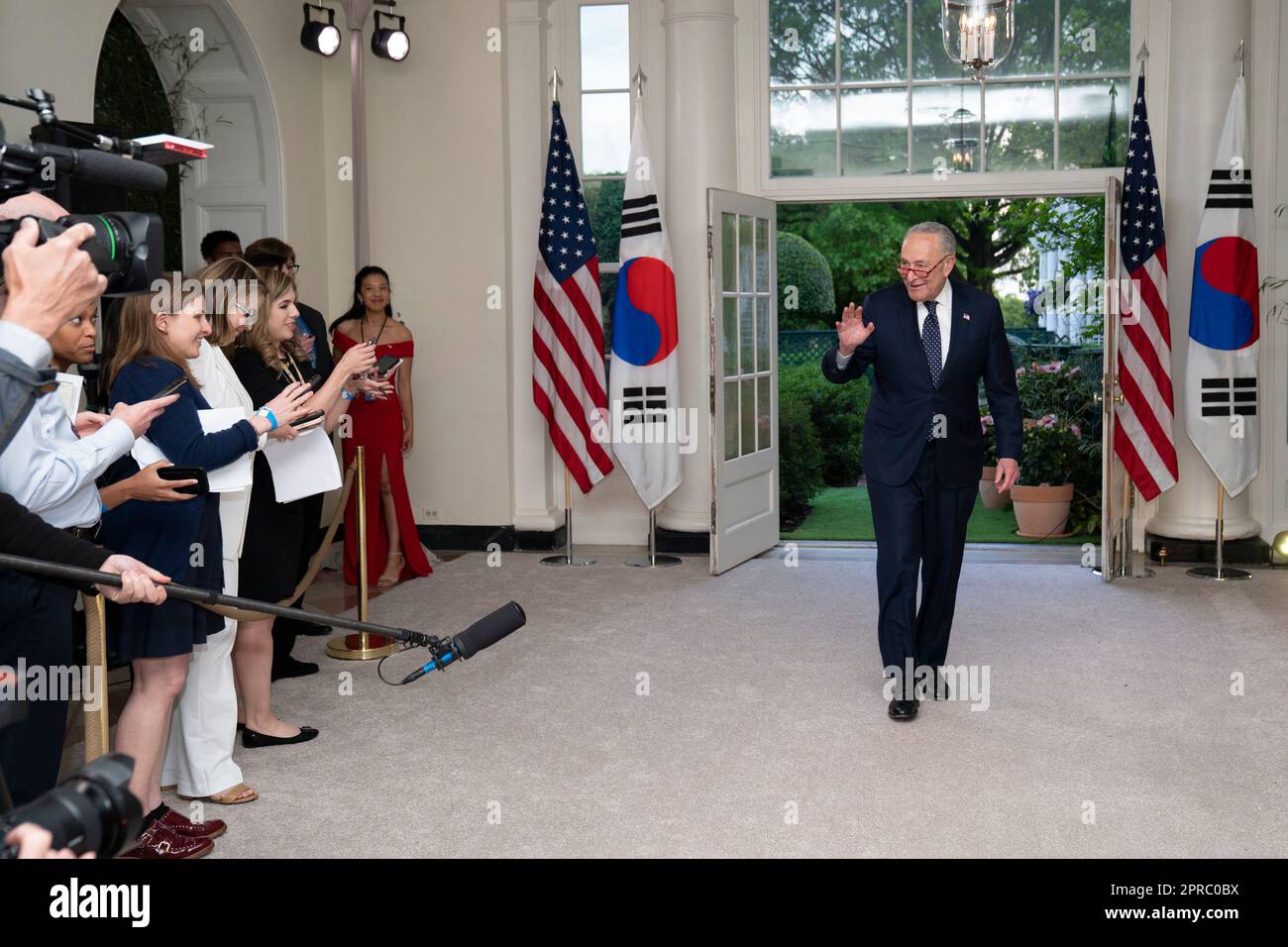 Washington, United States. 26th Apr, 2023. Senator Chuck Schumer ...