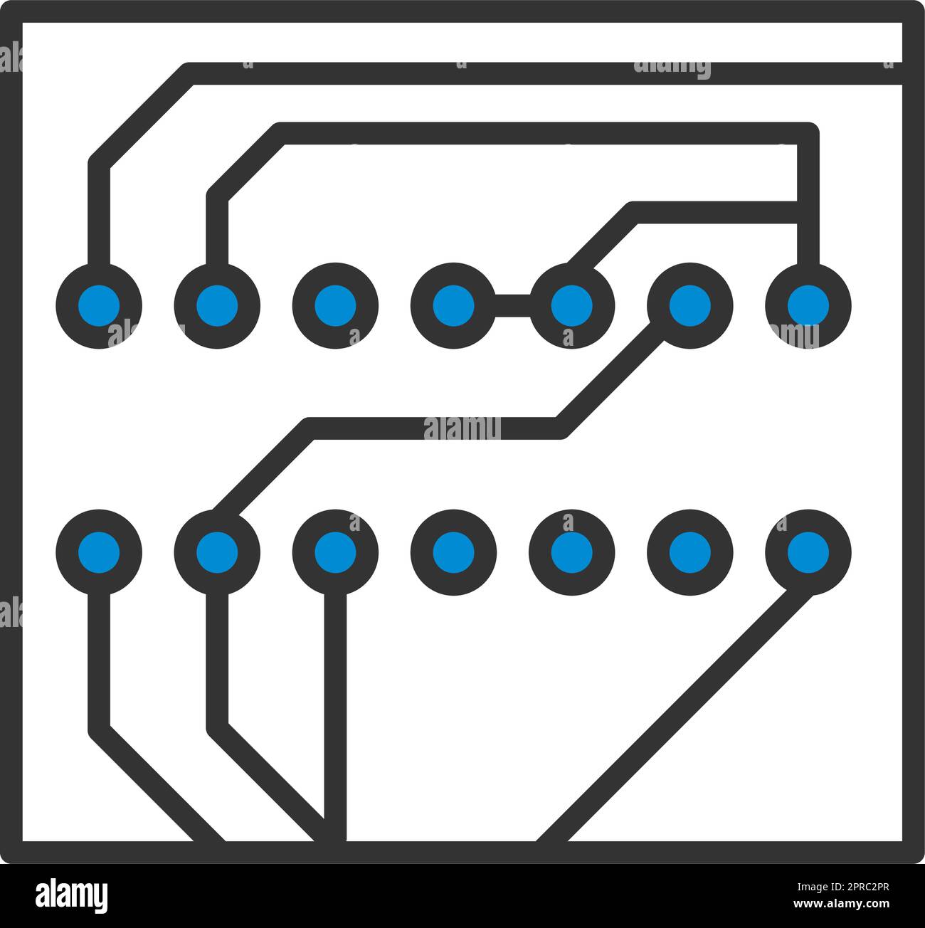 Circuit Board Icon Stock Vector Image & Art - Alamy