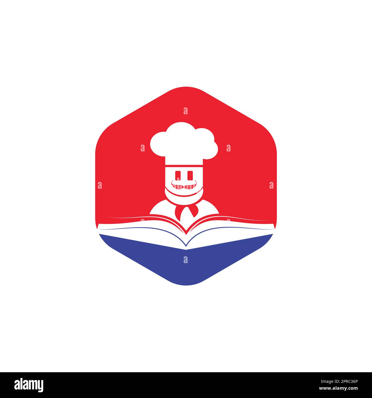 Chef study vector logo design template. Food cooking education logo ...