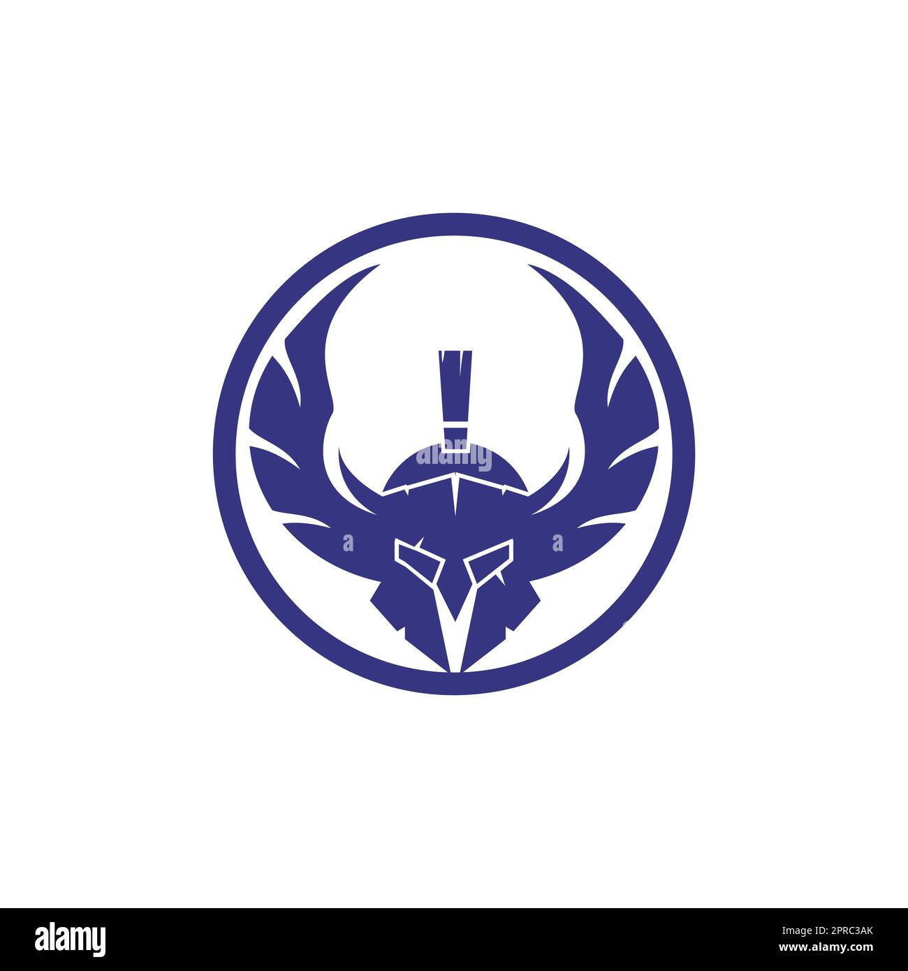 Spartan warrior with wings vector logo design. Warrior knight logo ...