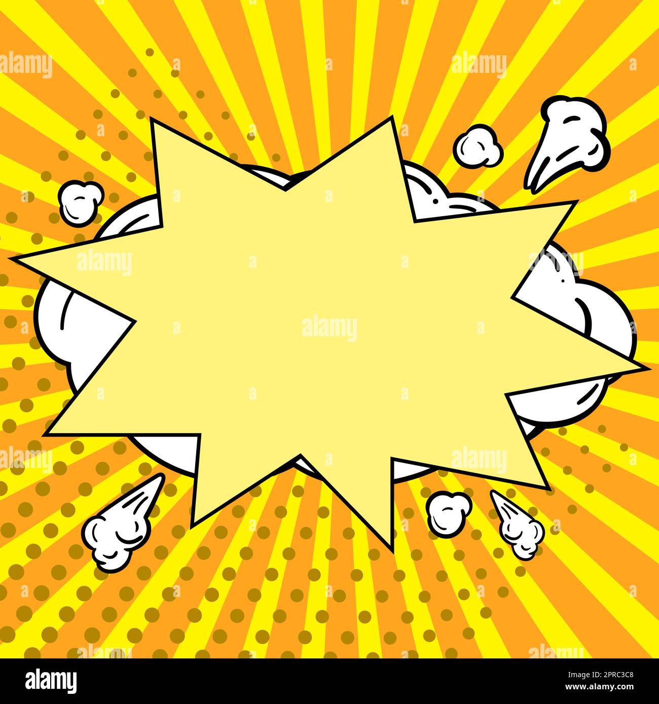 Comics Design Frames. Beautiful Photo Frame Set With Boom Bubbles For ...