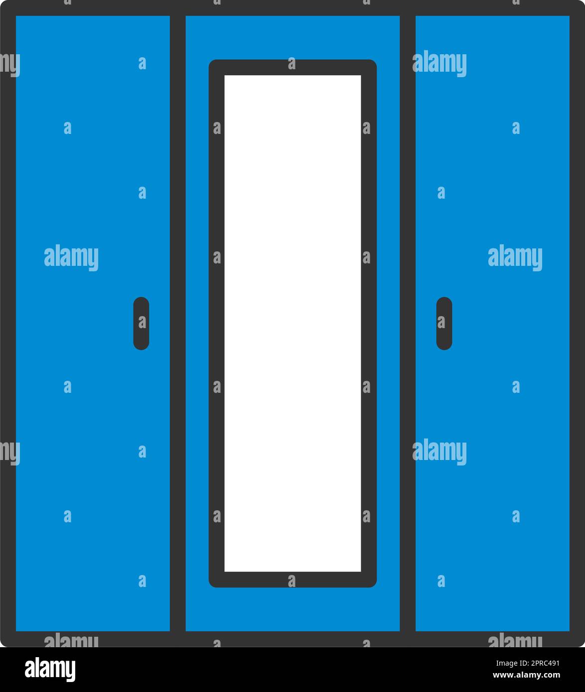 Room wooden dresser mirror Stock Vector Images - Alamy