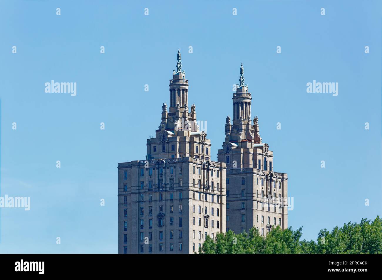 Central Park View: San Remo’s iconic neo-Renaissance towers, in the ...