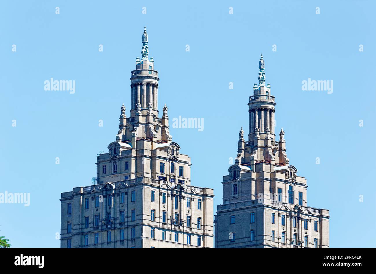 Central Park View: San Remo’s iconic neo-Renaissance towers, in the ...
