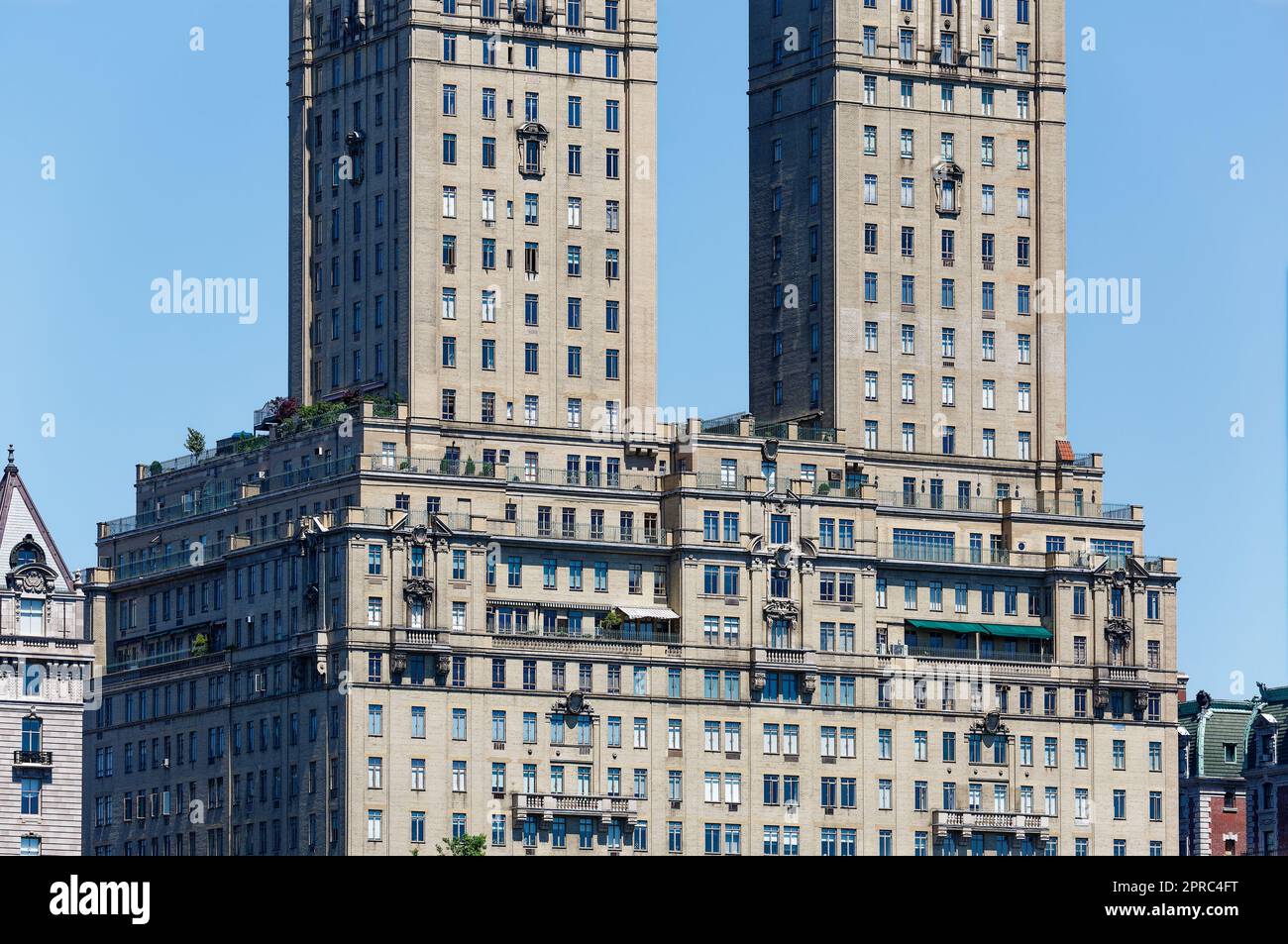 Central Park View: San Remo’s iconic neo-Renaissance towers, in the ...