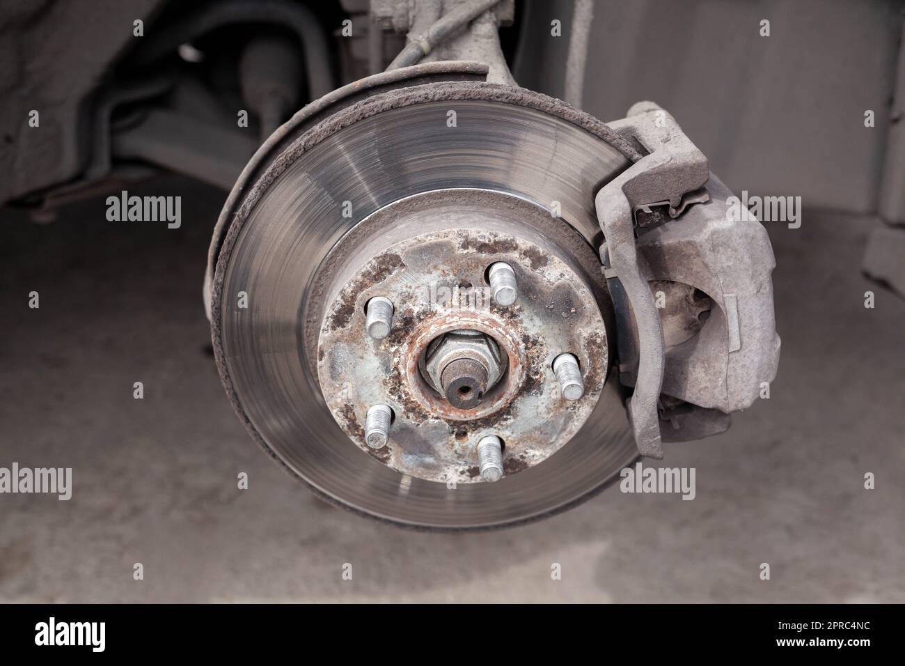 Disc and drum brake system hi-res stock photography and images - Alamy