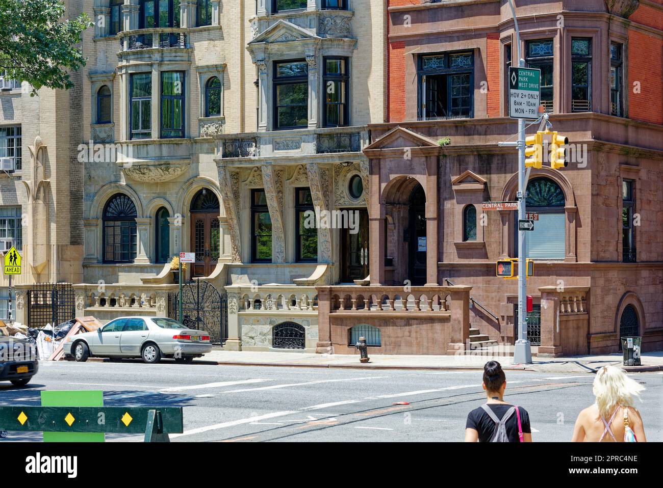 Central Park View: 247-249 Central Park West, row houses planned by ...