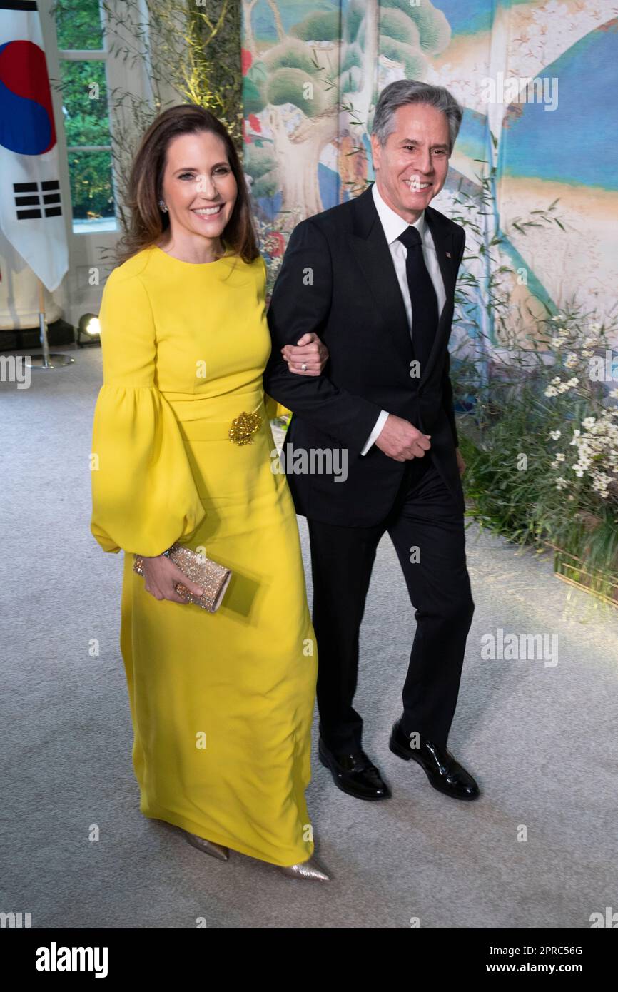 United States Secretary of State Antony J. Blinken, and the Honorable ...