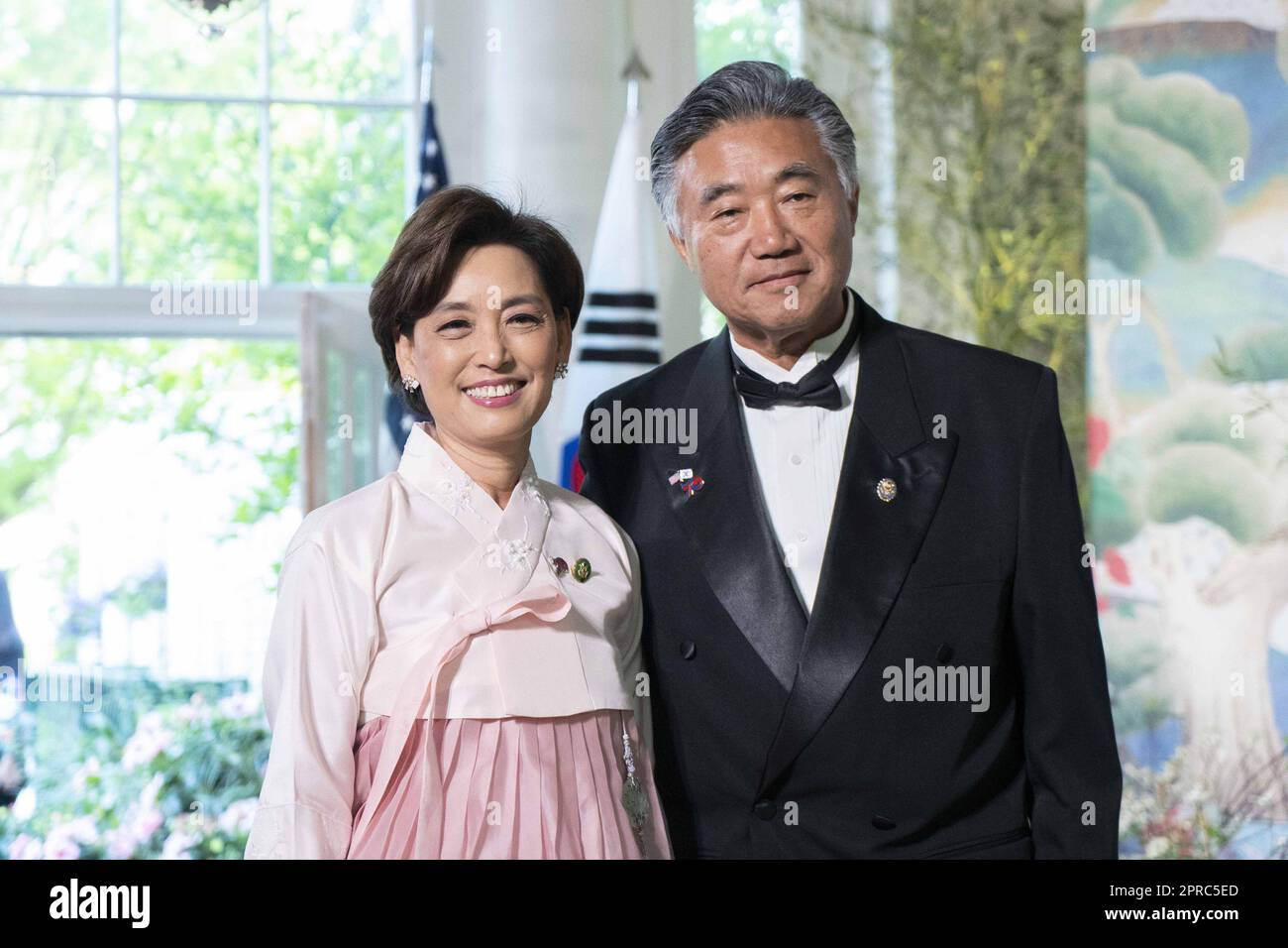 Washington, United States. 26th Apr, 2023. Rep. Young Kim, R-CA, and ...