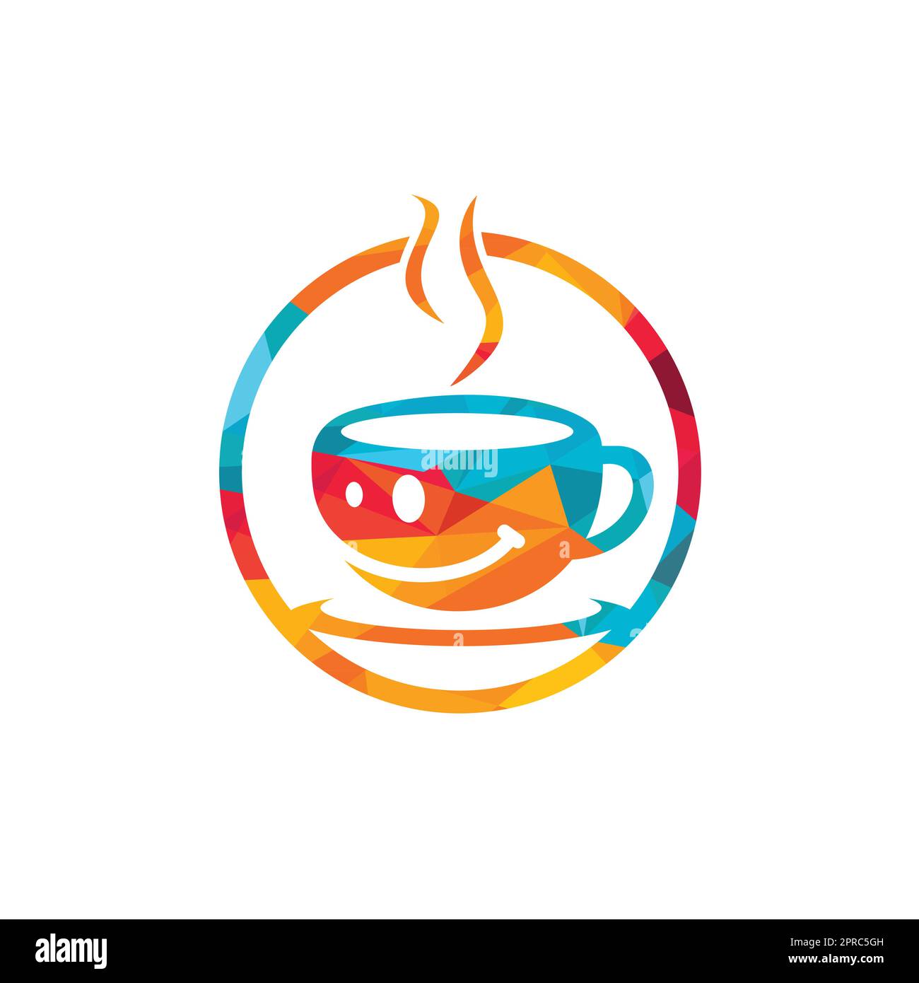 Smile coffee logo vector illustration design Stock Vector Image & Art ...
