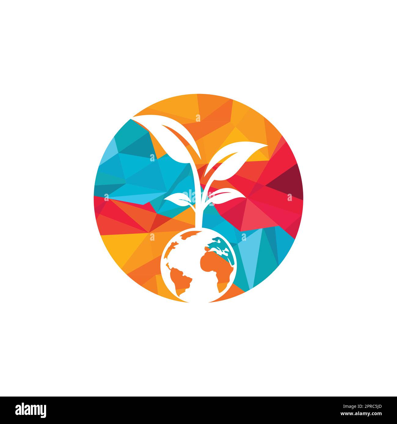 Globe tree vector logo design template. Planet and eco symbol or icon ...