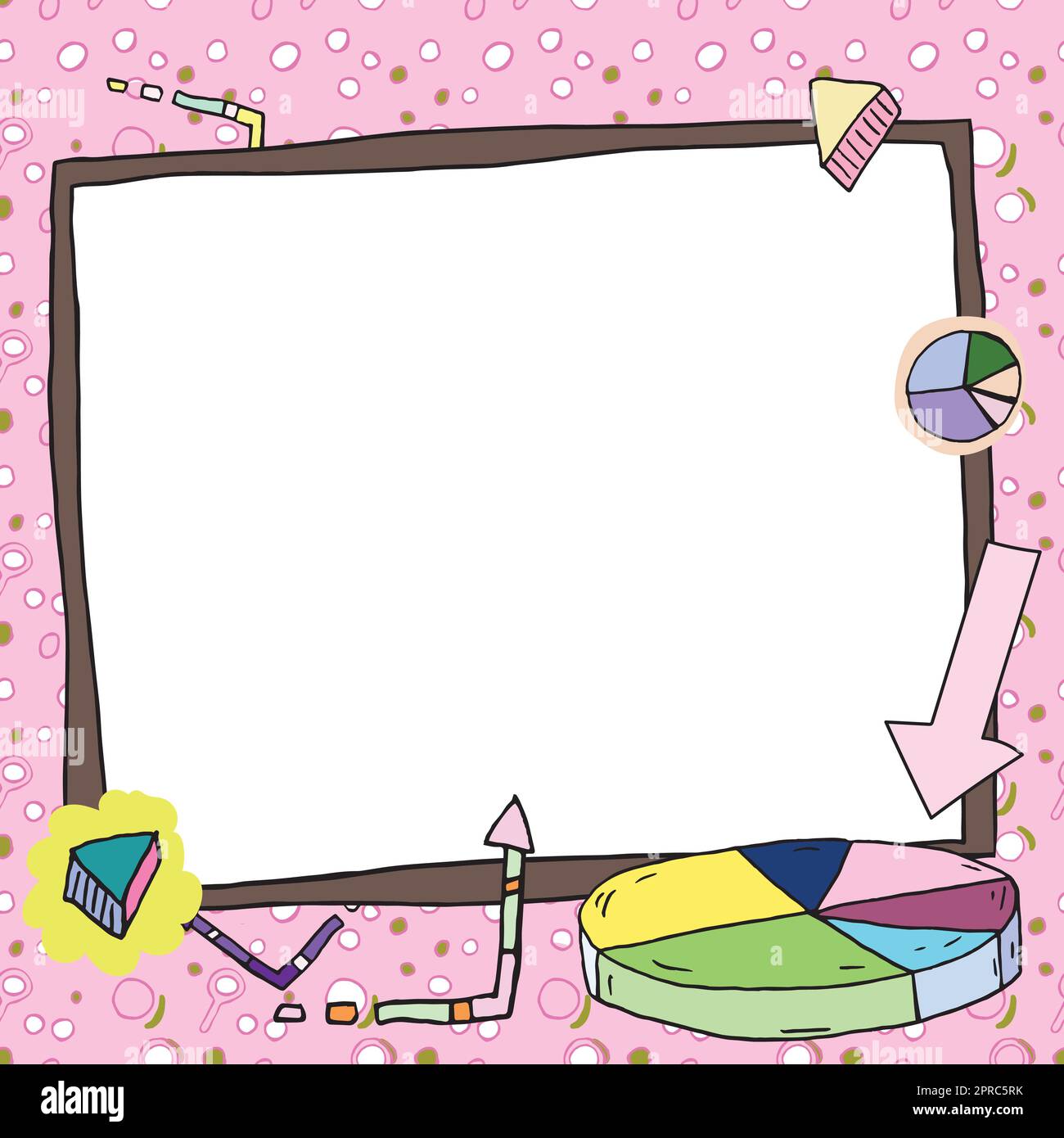 Important Message Presented On Presentation Board With Charts And ...