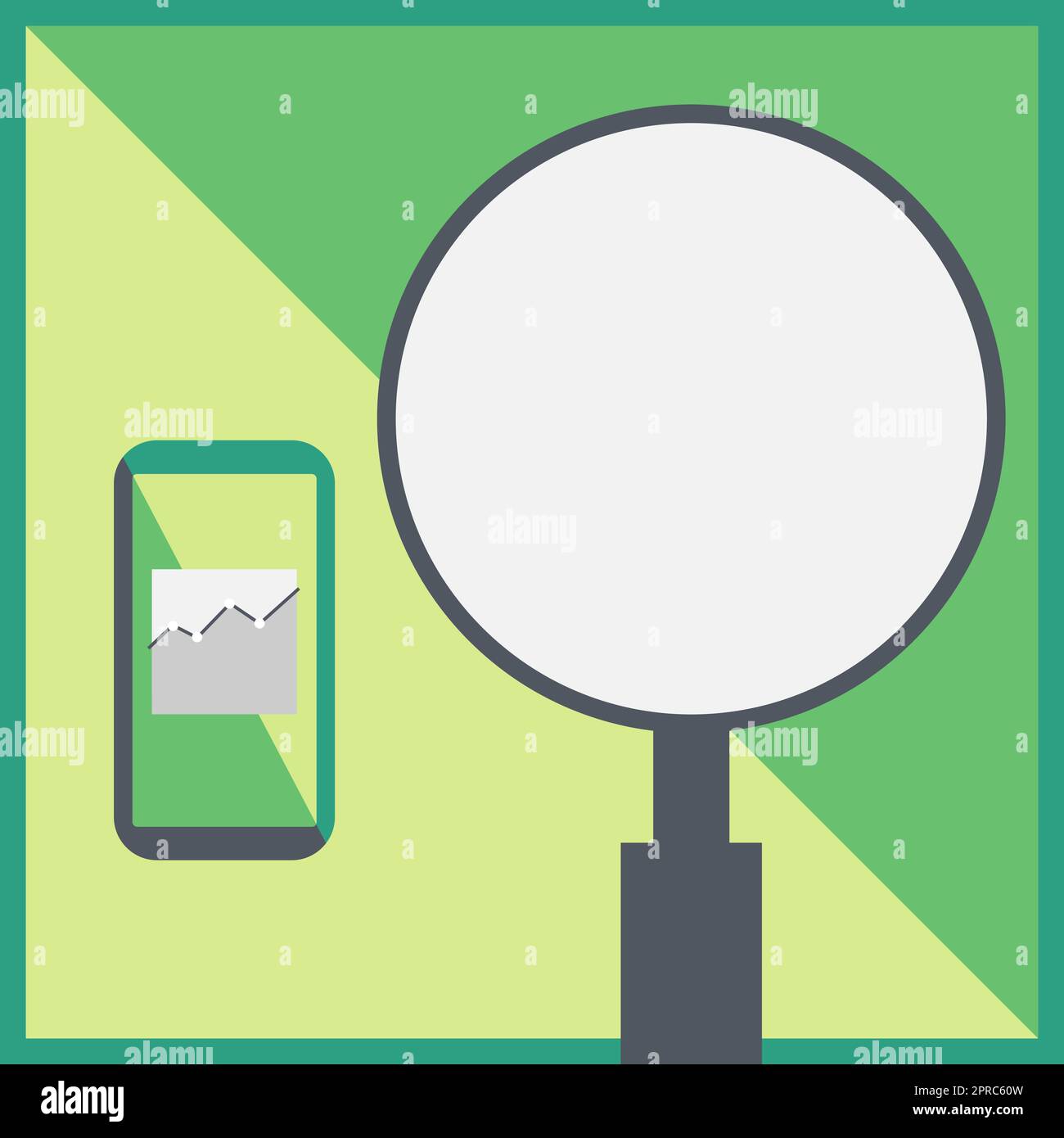 Illustration Of Smartphone Presenting Skills Improvement Beside A Large ...