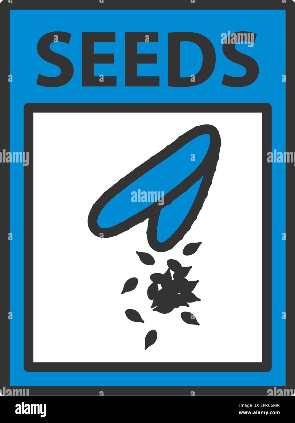 Seed Pack Icon Stock Vector Image & Art - Alamy