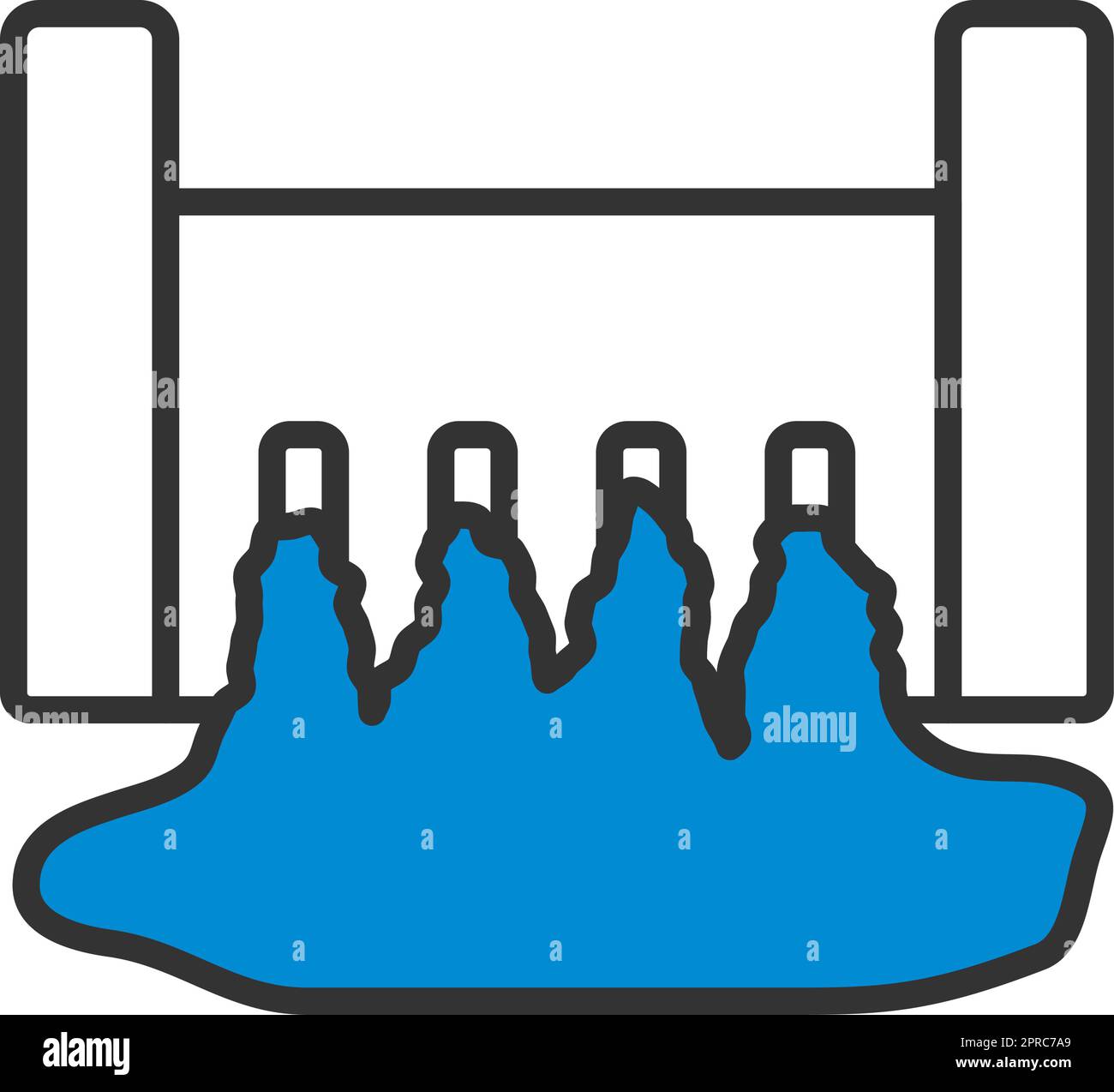 Hydro barrage Stock Vector Images - Alamy