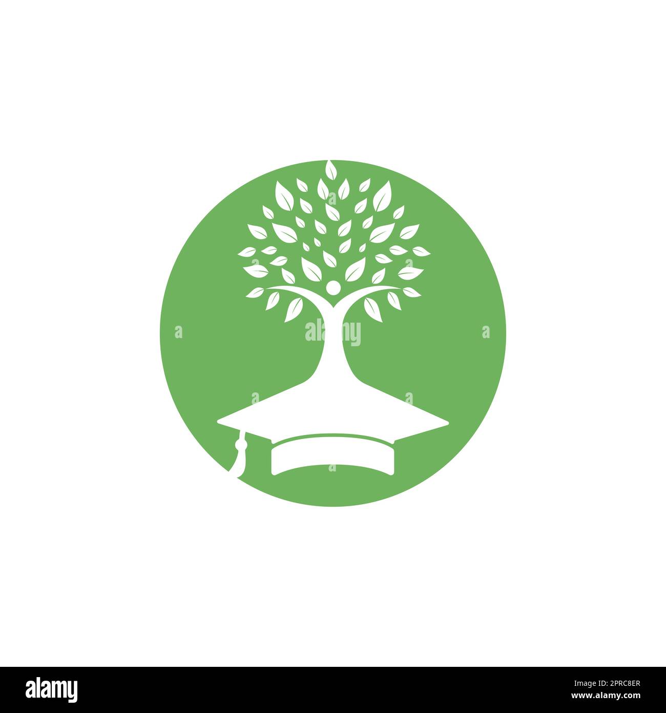 Education insurance and support logo concept. Graduation cap and human ...