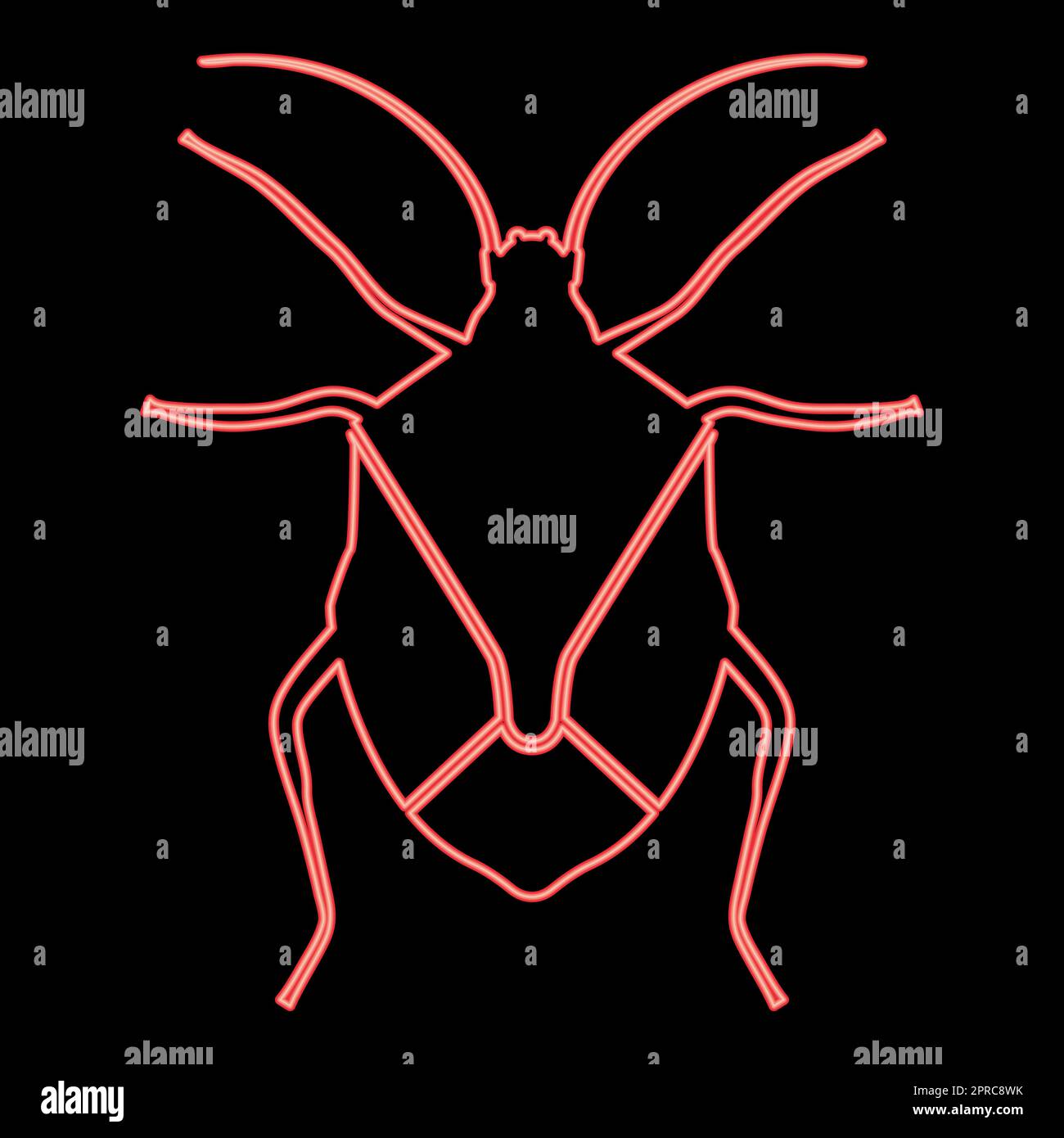 Red bugs Stock Vector Images - Alamy