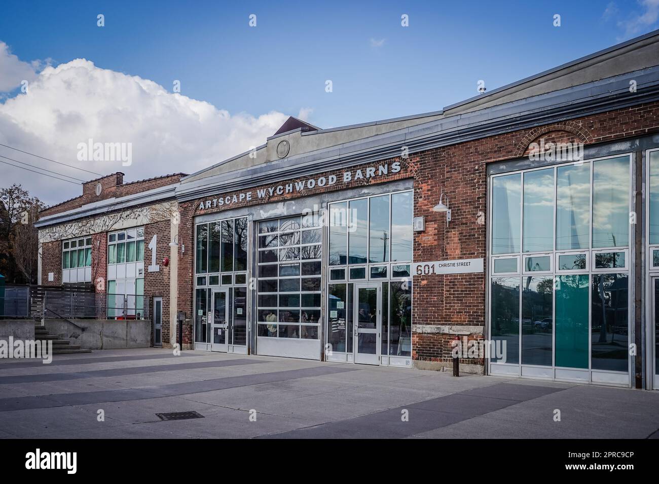 Artscape Wychwood barns was once a streetcar repair centre in the early ...