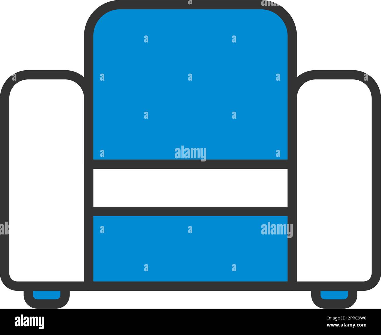 Lounge armchair icon outline Stock Vector Images - Alamy