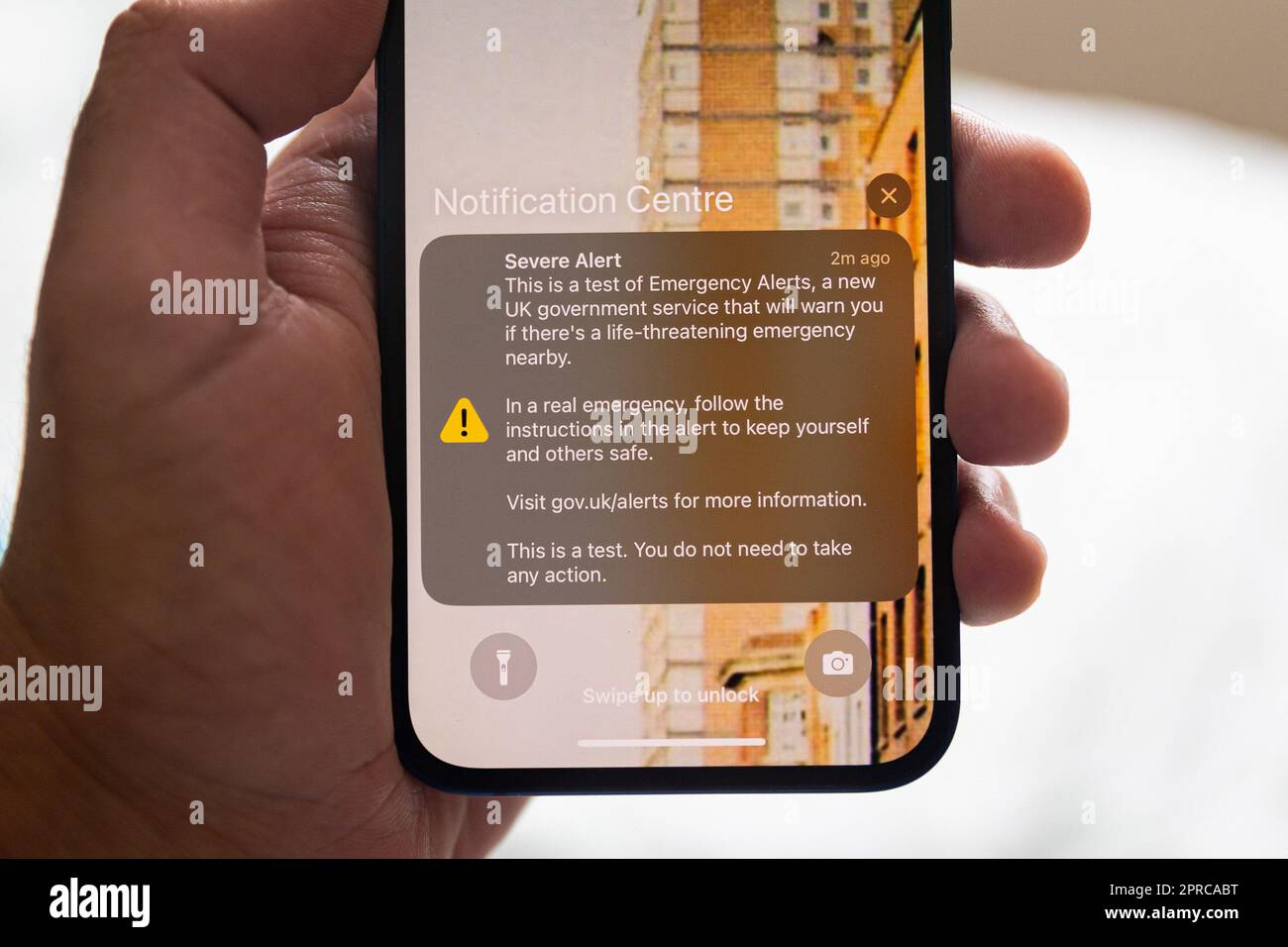 London, UK. 23rd Apr, 2023. In this photo illustration, an Emergency ...