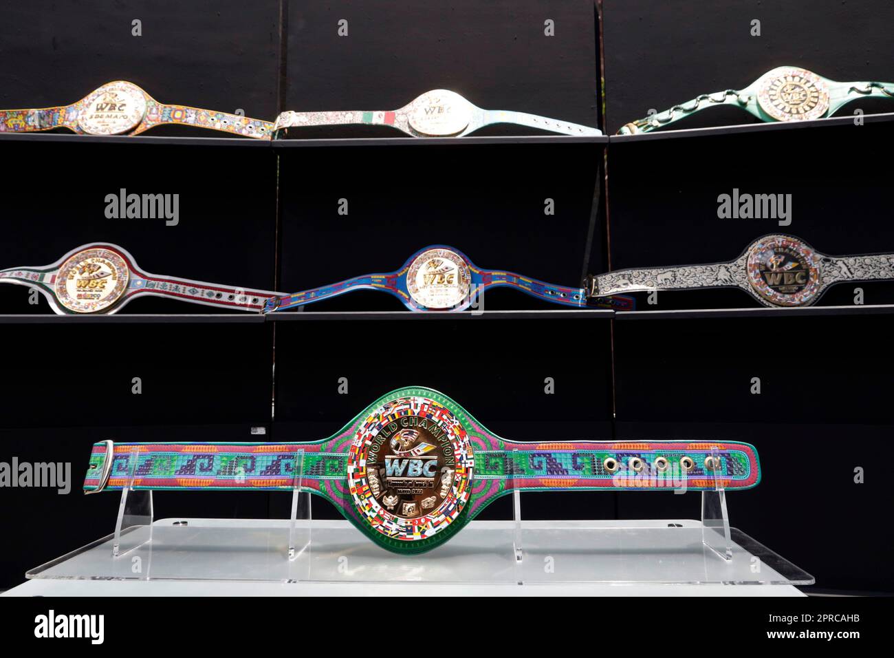 Wbc commemorative belts hi-res stock photography and images - Alamy