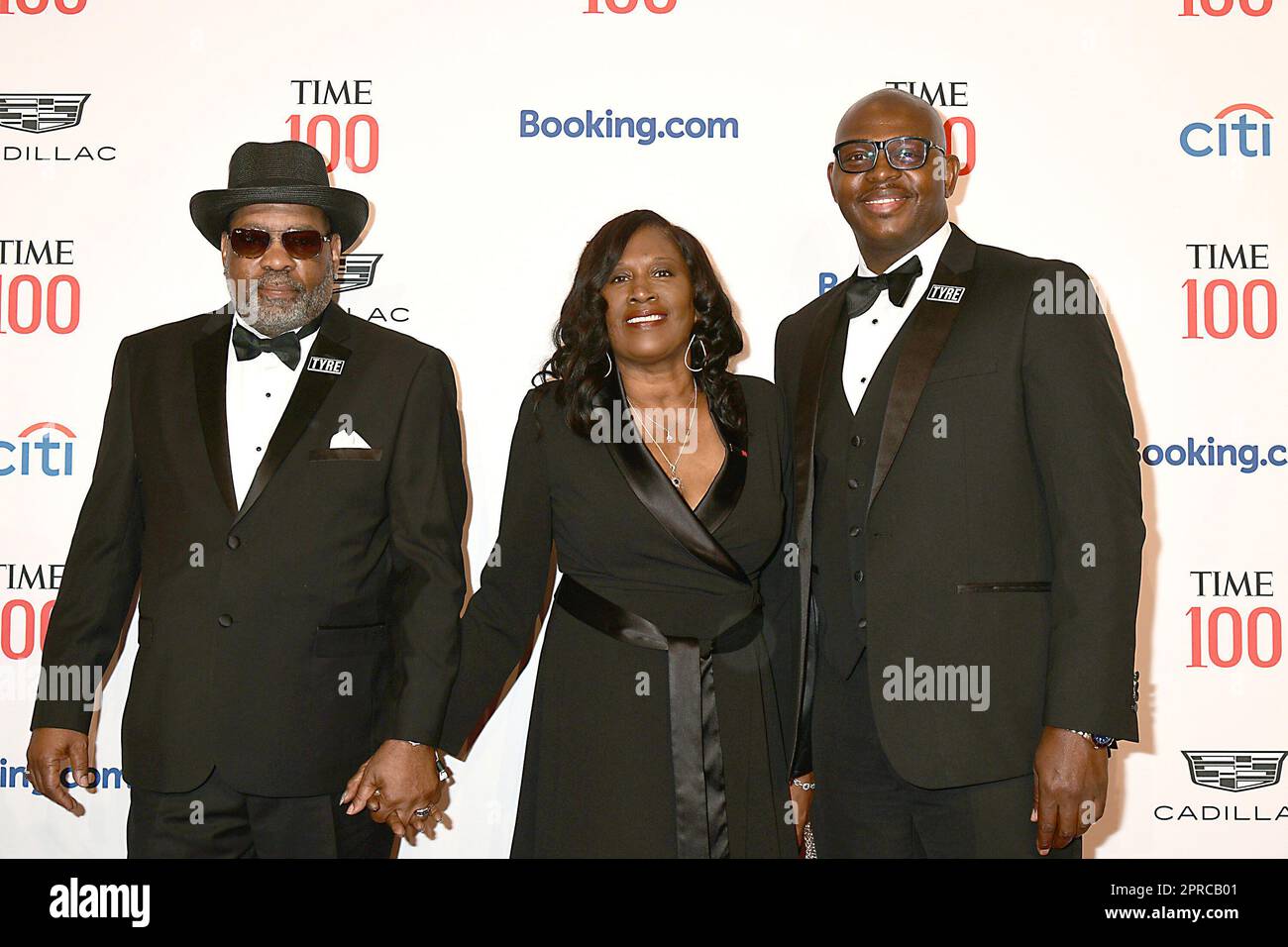 RowVaughn Wells and family members attend the TIME 100 Most Influential ...