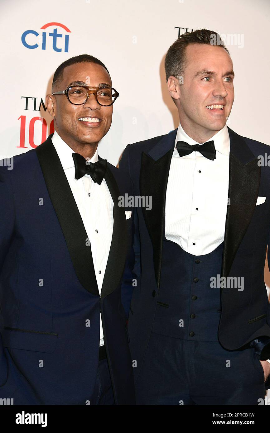 Don Lemon and fiance Tim Malone attend the TIME 100 Most Influential ...
