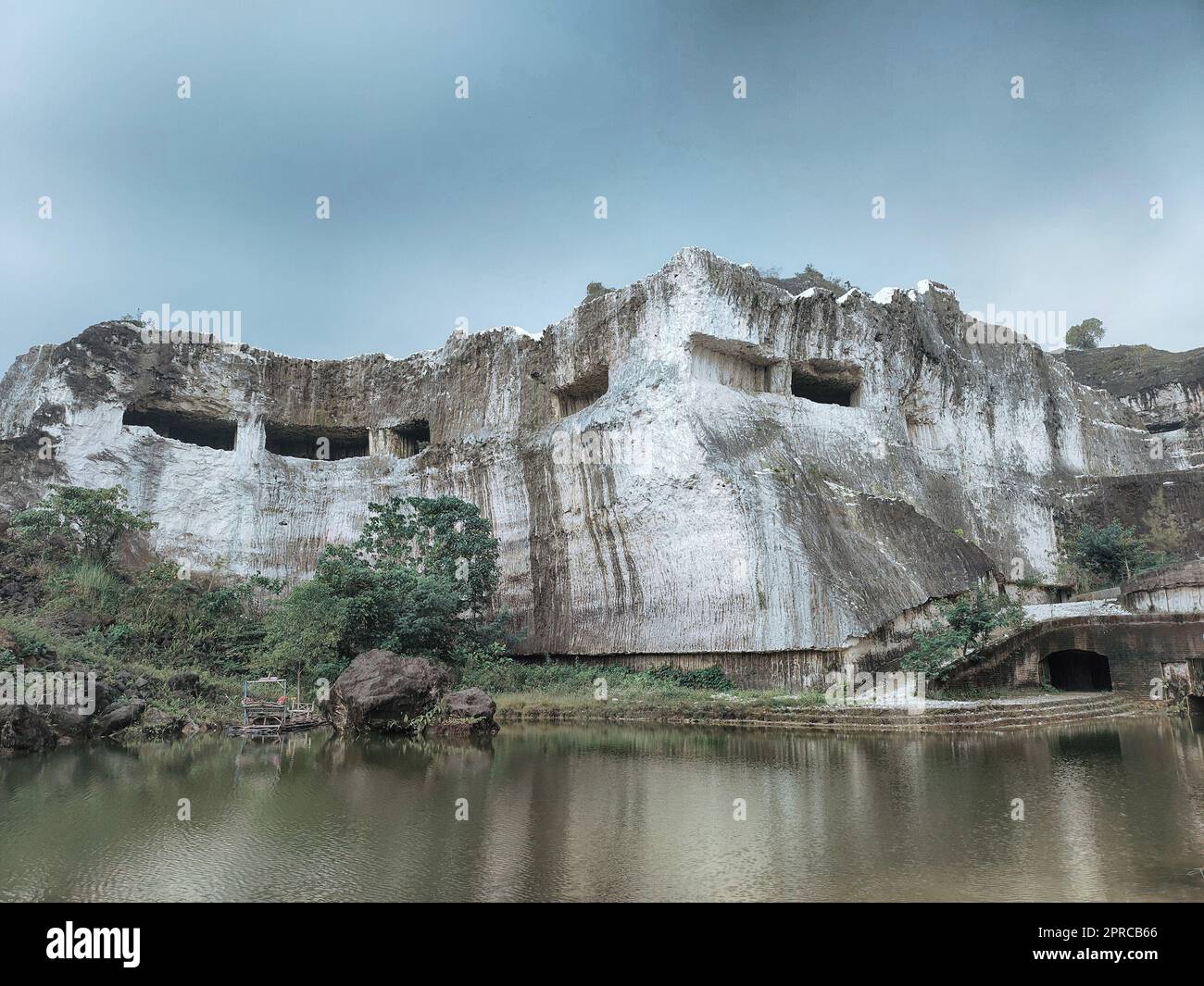 The former limestone quarry named as Bukit Jaddih or Jaddih Hills ...