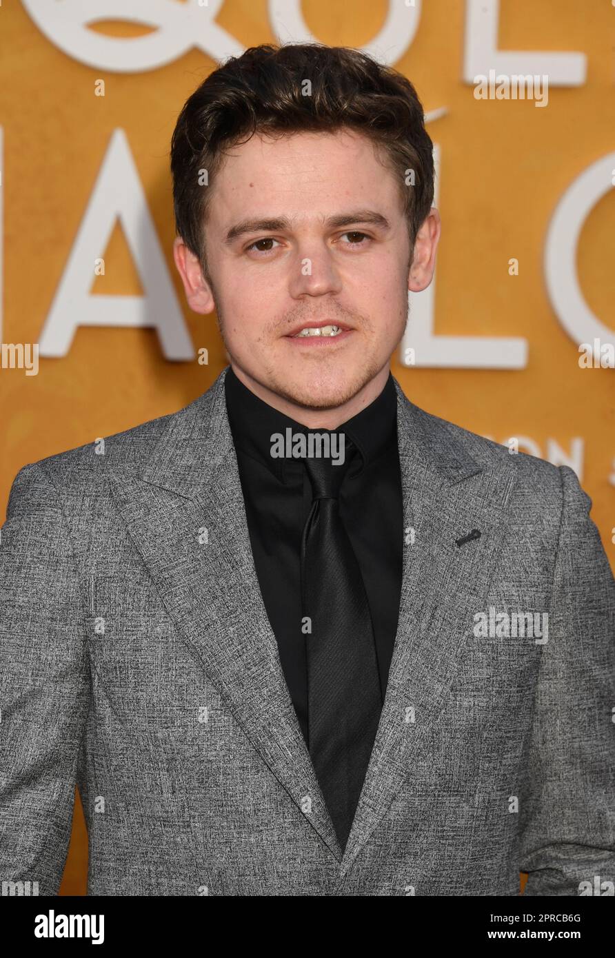 Los Angles, Ca. 26th Apr, 2023. Sam Clemmett at the Netflix World ...