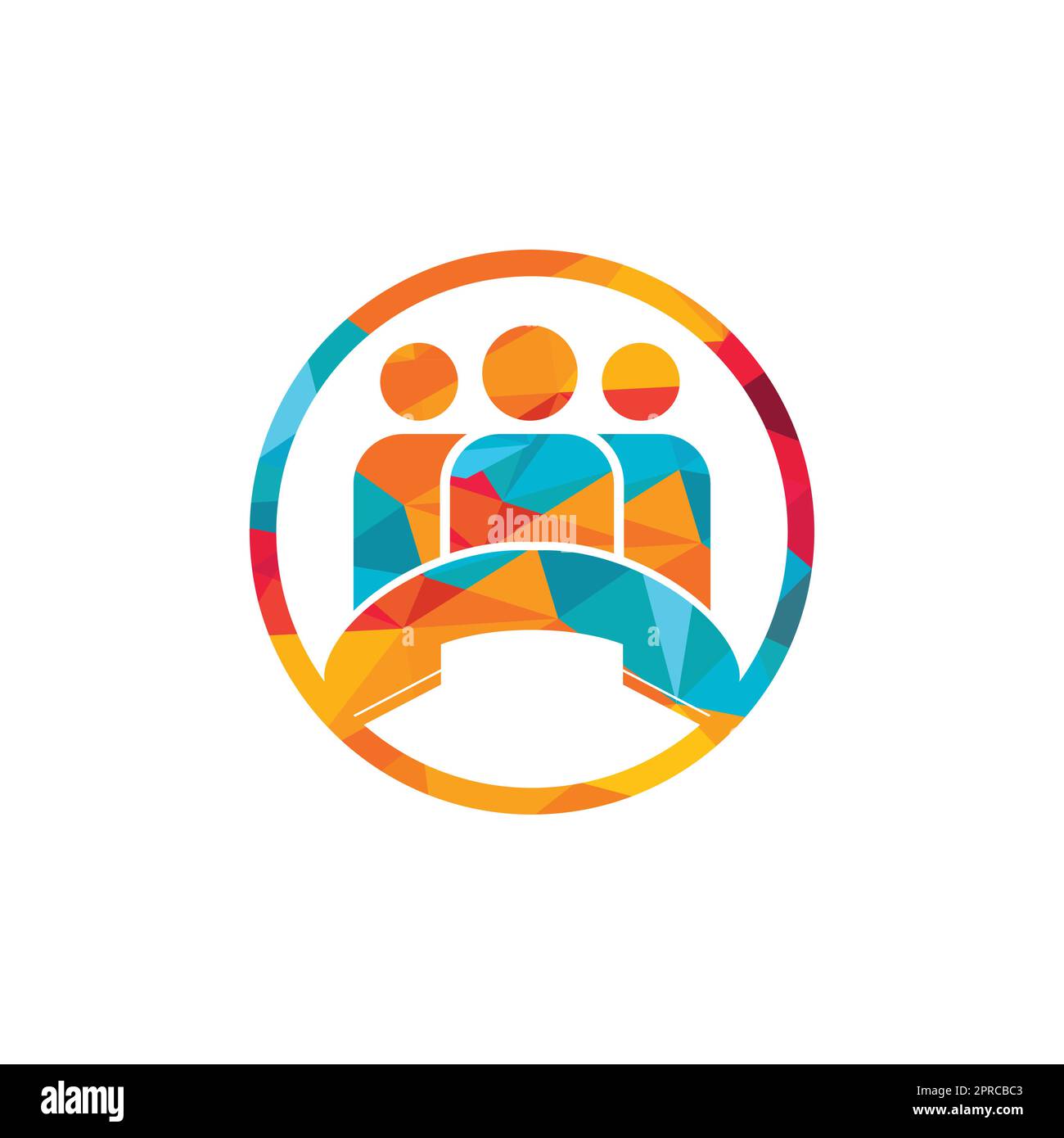 Call people vector logo design. Handset and people icon design Stock ...