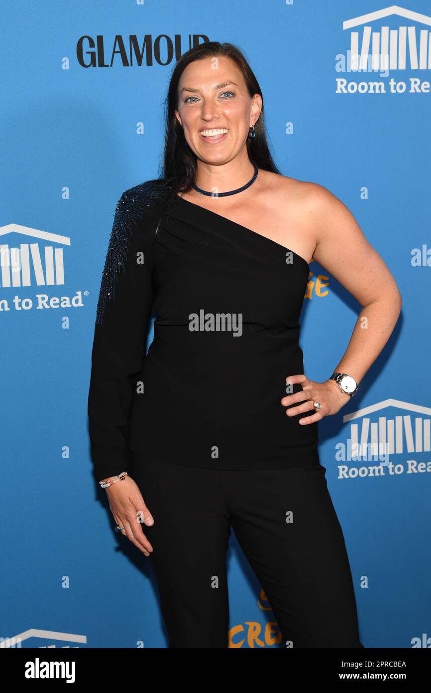 New York, USA. 26th Apr, 2023. Jes Wolfe attends the Room to Read 2023 ...