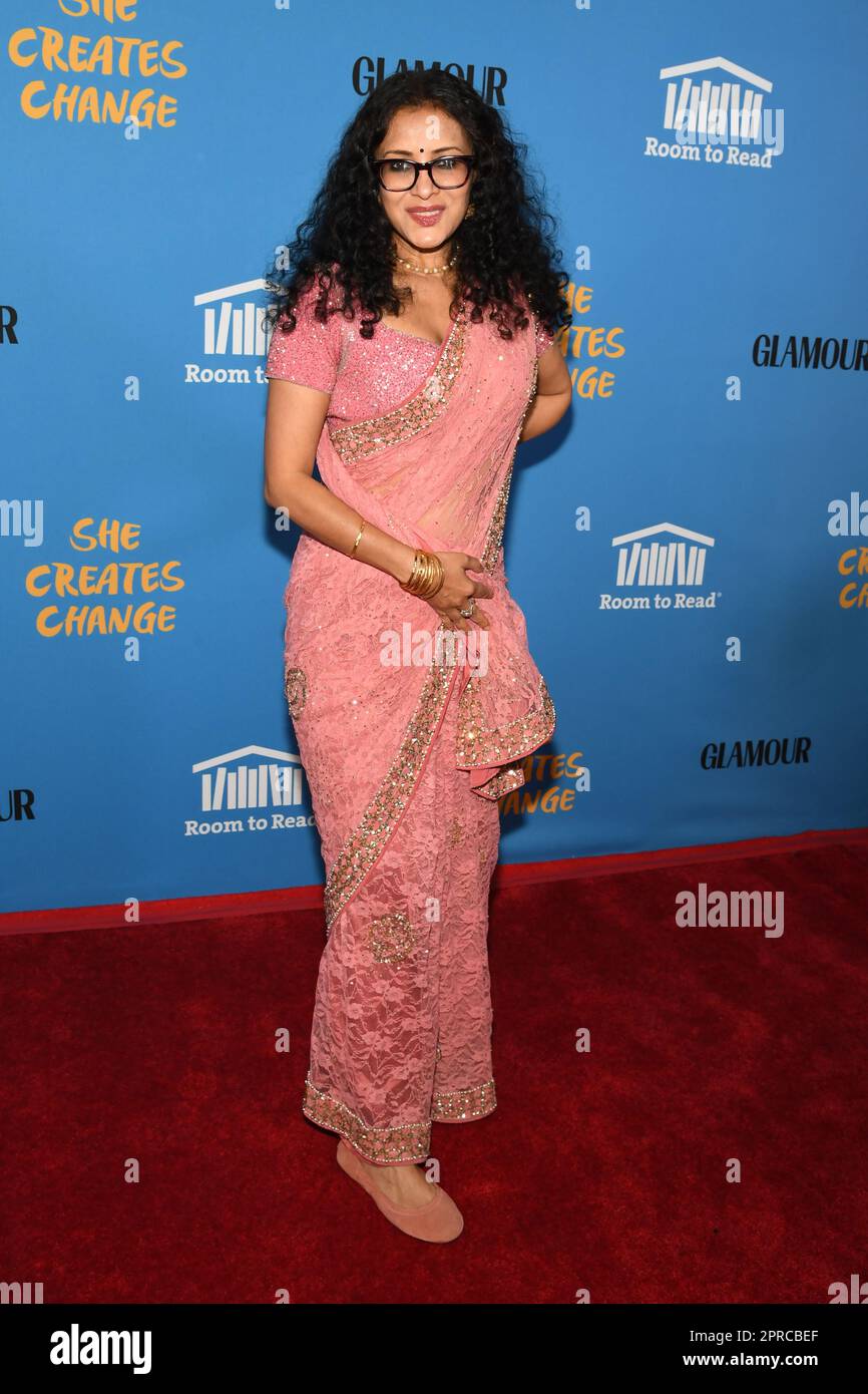 New York, USA. 26th Apr, 2023. Nandana Dev Sen attends the Room to Read ...