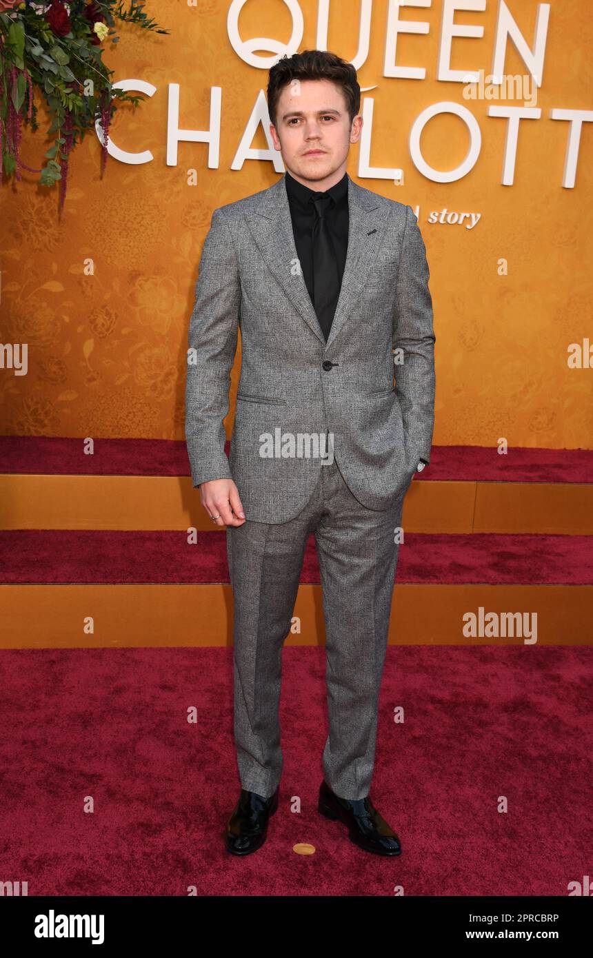 Los Angles, Ca. 26th Apr, 2023. Sam Clemmett at the Netflix World ...