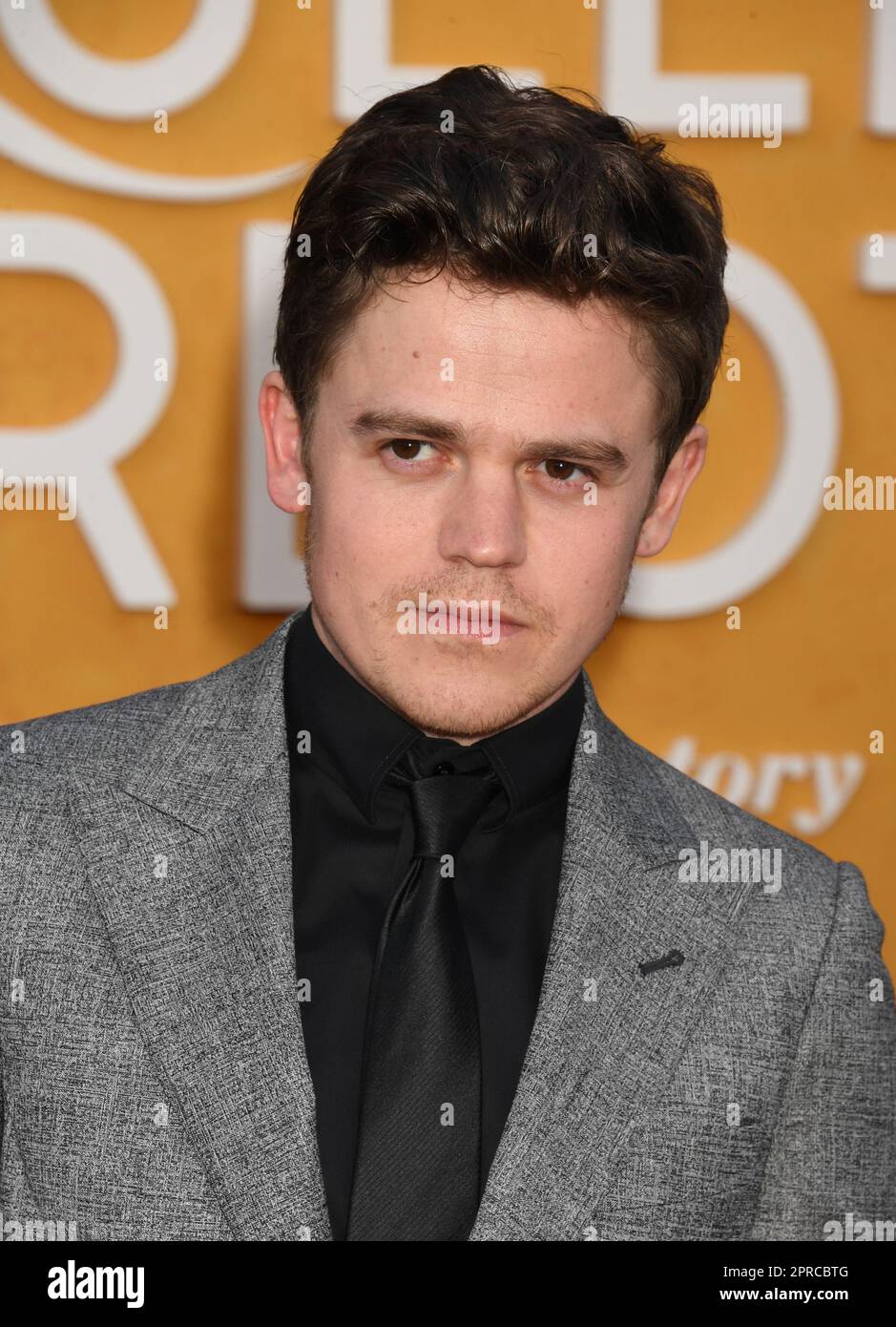 Los Angles, Ca. 26th Apr, 2023. Sam Clemmett at the Netflix World ...