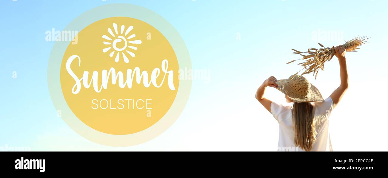 Summer solstice design hi-res stock photography and images - Alamy