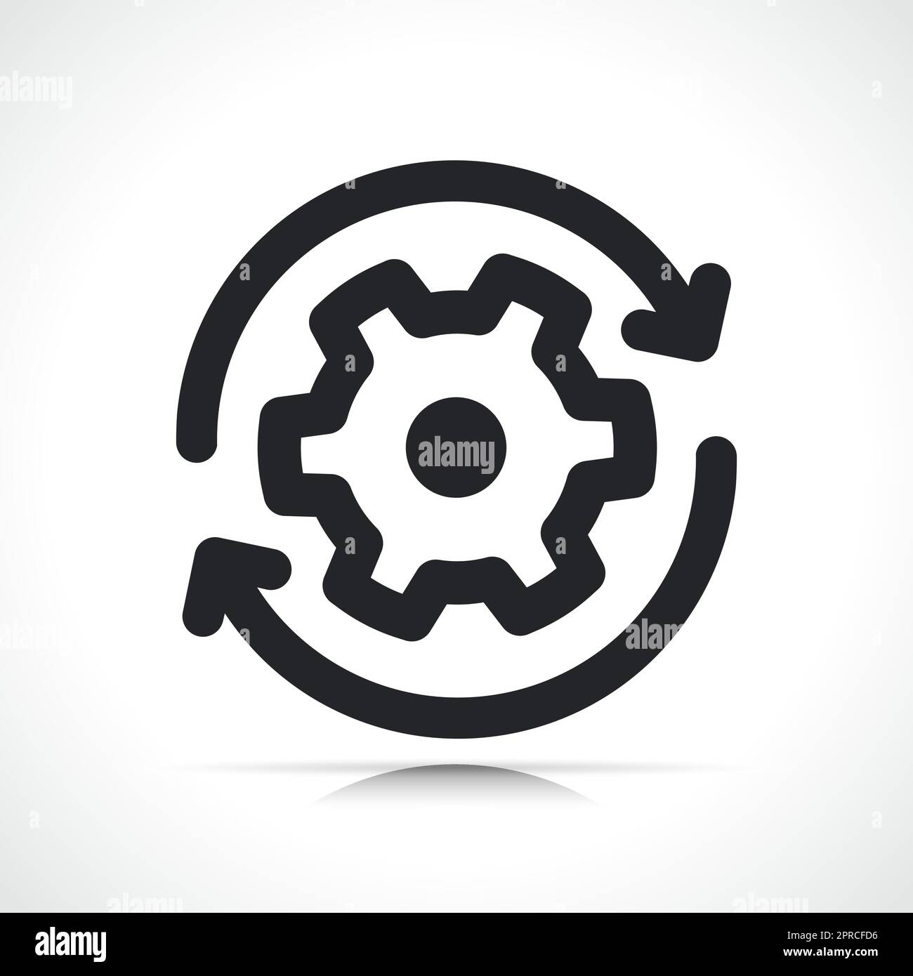 System reset Stock Vector Images - Alamy