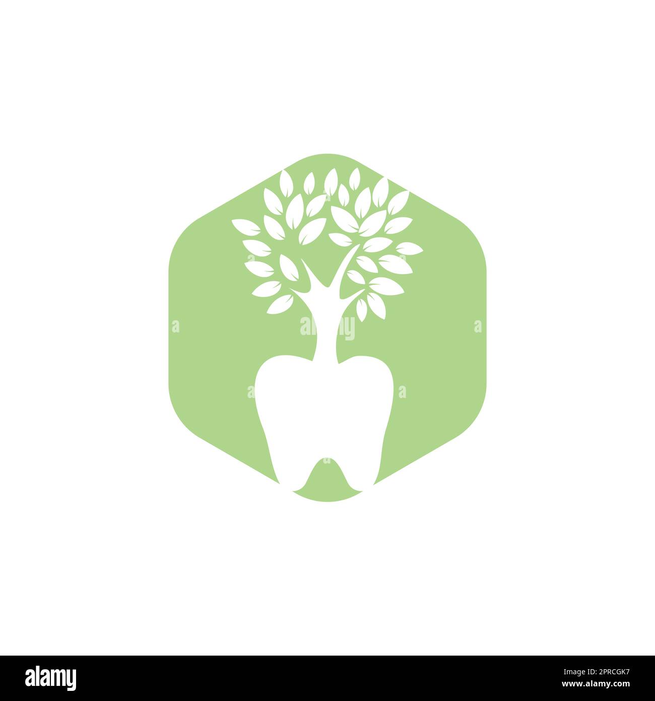 Dental tree vector logo design template. Dental tree vector logo ...