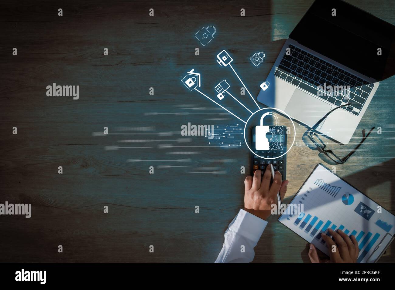 CYBER SECURITY Business technology Antivirus Alert Protection Security ...