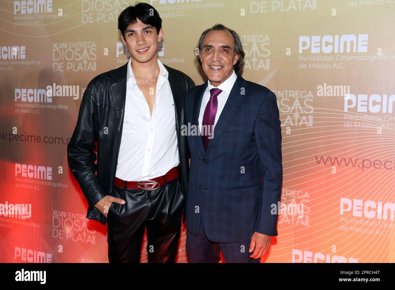 April 25, 2023, Mexico City, Mexico: Luis Felipe Tovar attends the red ...