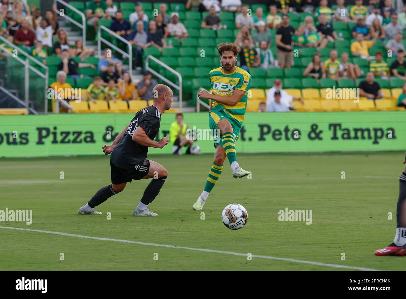 St. Petersburg, FL: Tampa Bay Rowdies midfielder Sebastian Dalgaard (24 ...