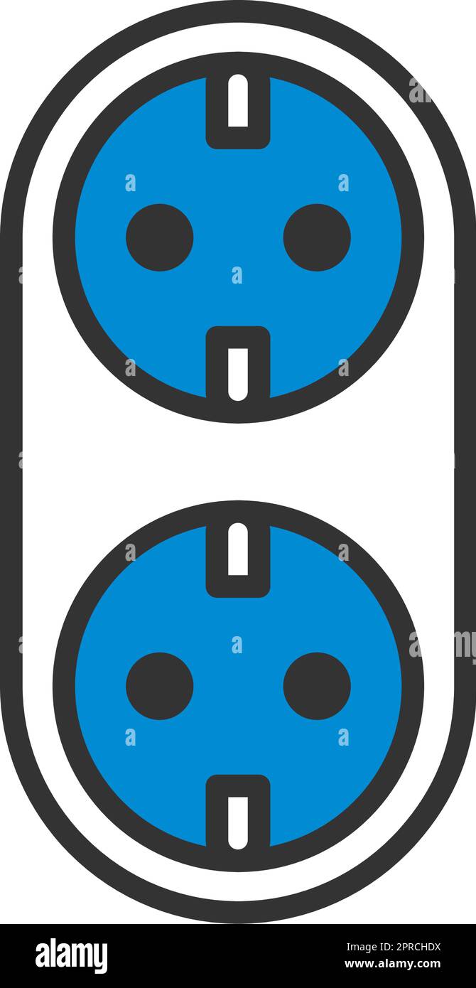 AC Splitter Icon Stock Vector Image & Art - Alamy