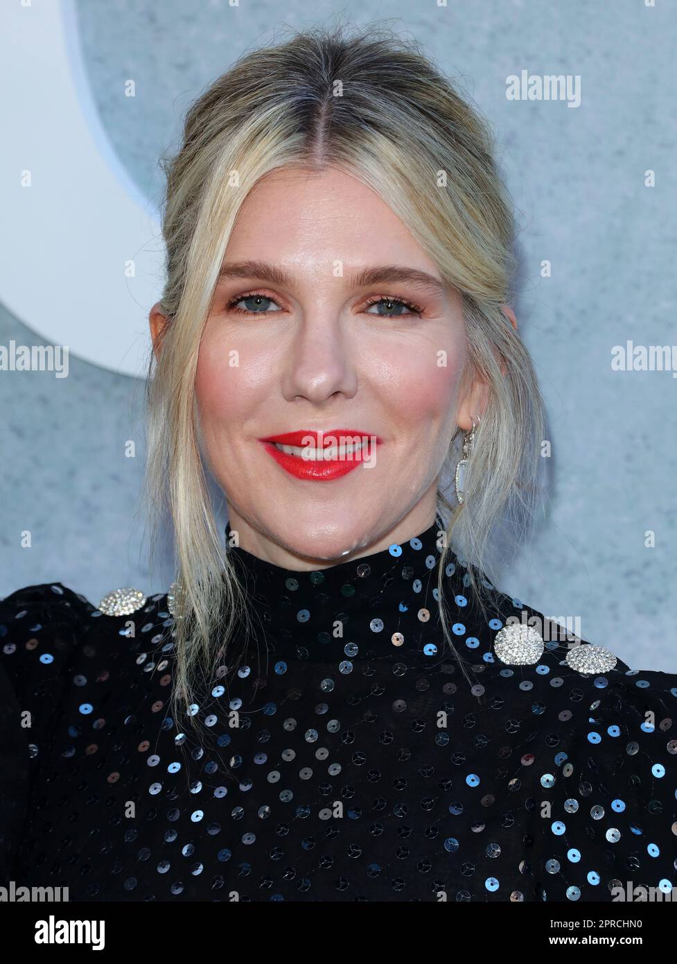 Los Angeles, USA. 26th Apr, 2023. Lily Rabe arrives at LOVE & DEATH ...